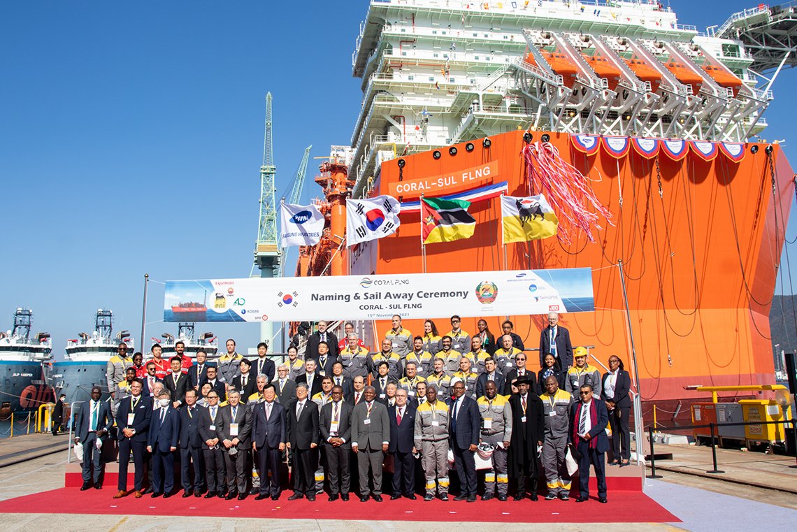 Africa’s first deep-water floating LNG production unit ready to sail ...