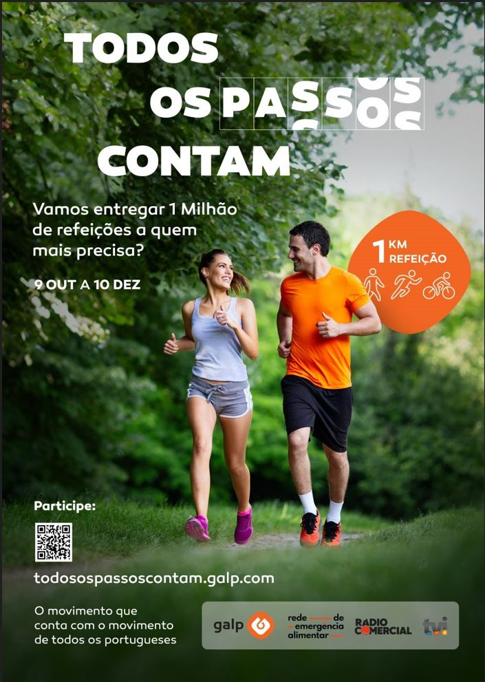 Nova edição do “Todos os Passos Contam” desafia portugueses a ...